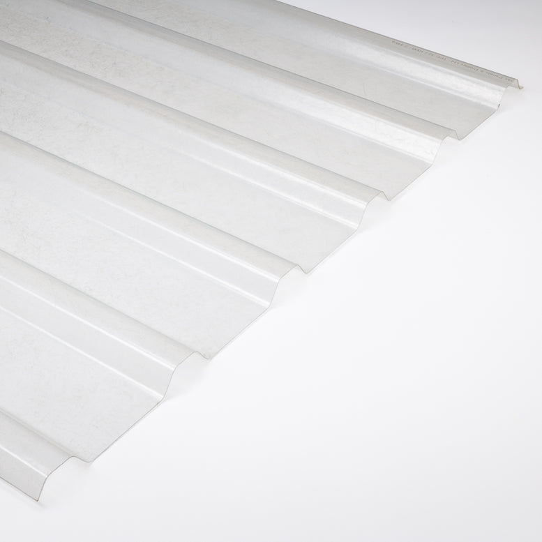 Translucent GRP Box Profile Rooflight Sheet - 32/1000mm